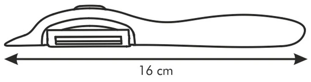 TESCOMA Keramická škrabka s podélnou čepelí VITAMINO