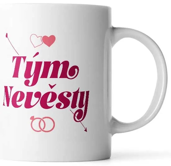 Sablio Hrnek Tým nevěsty - 890 ml - XXL