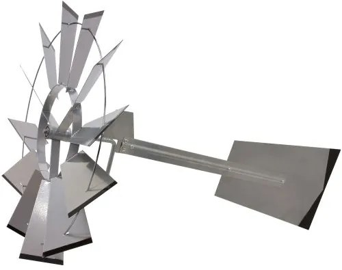 Tuin Větrný mlýn stříbřitě šedá - 245 cm