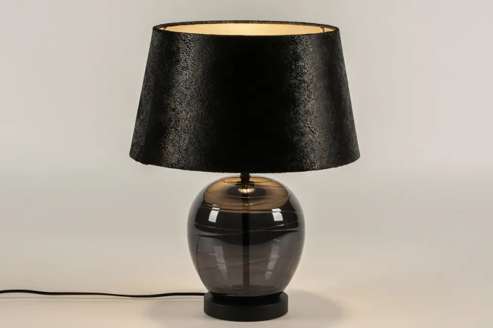 Stolní designová lampa Eleon Nero 50