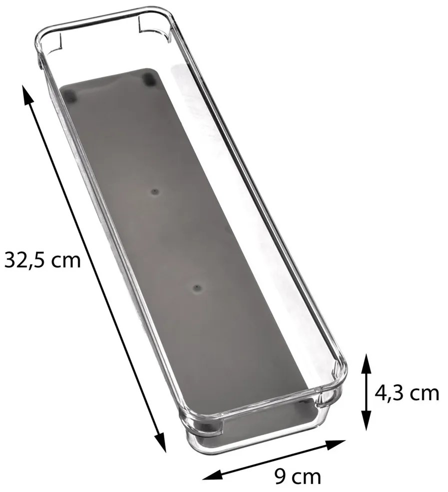 Plastový kuchyňský organizér Universal, 32x9 cm
