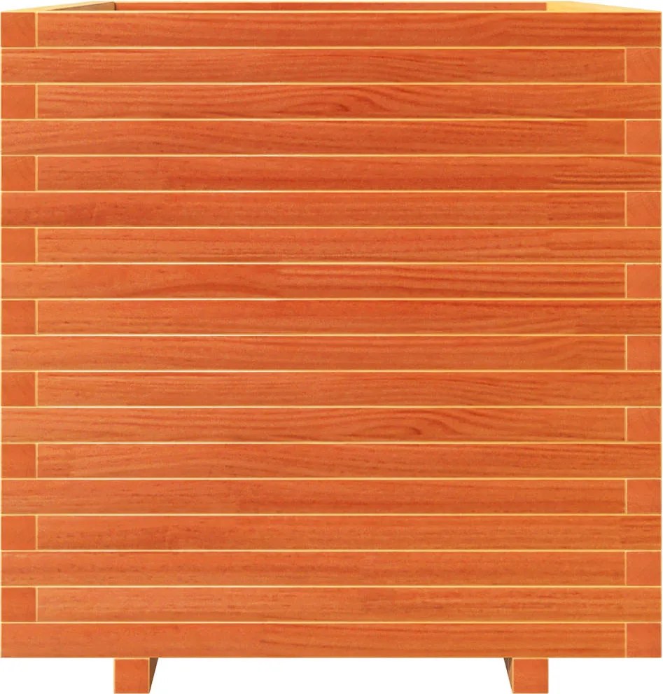 Zahradní truhlík voskově hnědý 70x70x72,5 cm masivní borovice 3282586