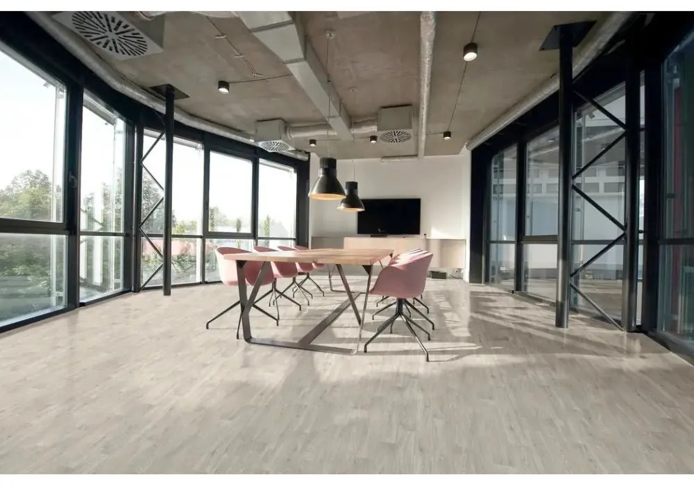 JUTEX PVC podlaha - lino TORNADO Summer Oak 990M ŠÍŘKA: 4 m, POUŽITÍ: Zátěžové, Bytové