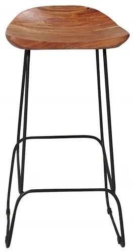 Barová židle Mammut 85cm akácie/ 43671