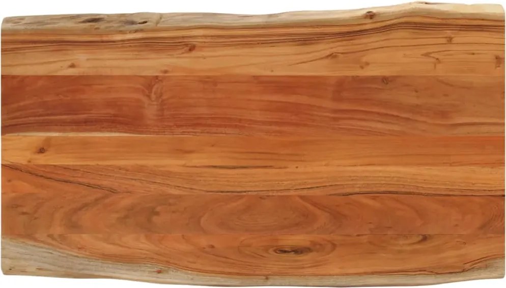 vidaXL Stolní deska 100x60x2,5cm obdélníková masivní akácie živá hrana