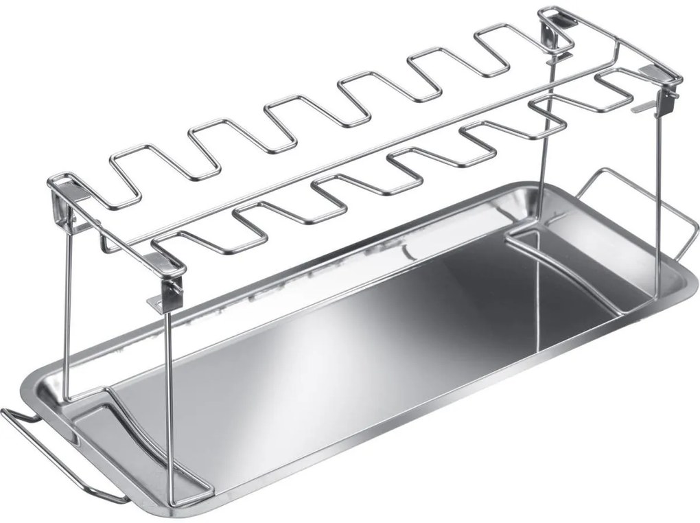Grilovací příslušenství westmark držák na 14 kuřecích paliček s podtáckem, nerezový