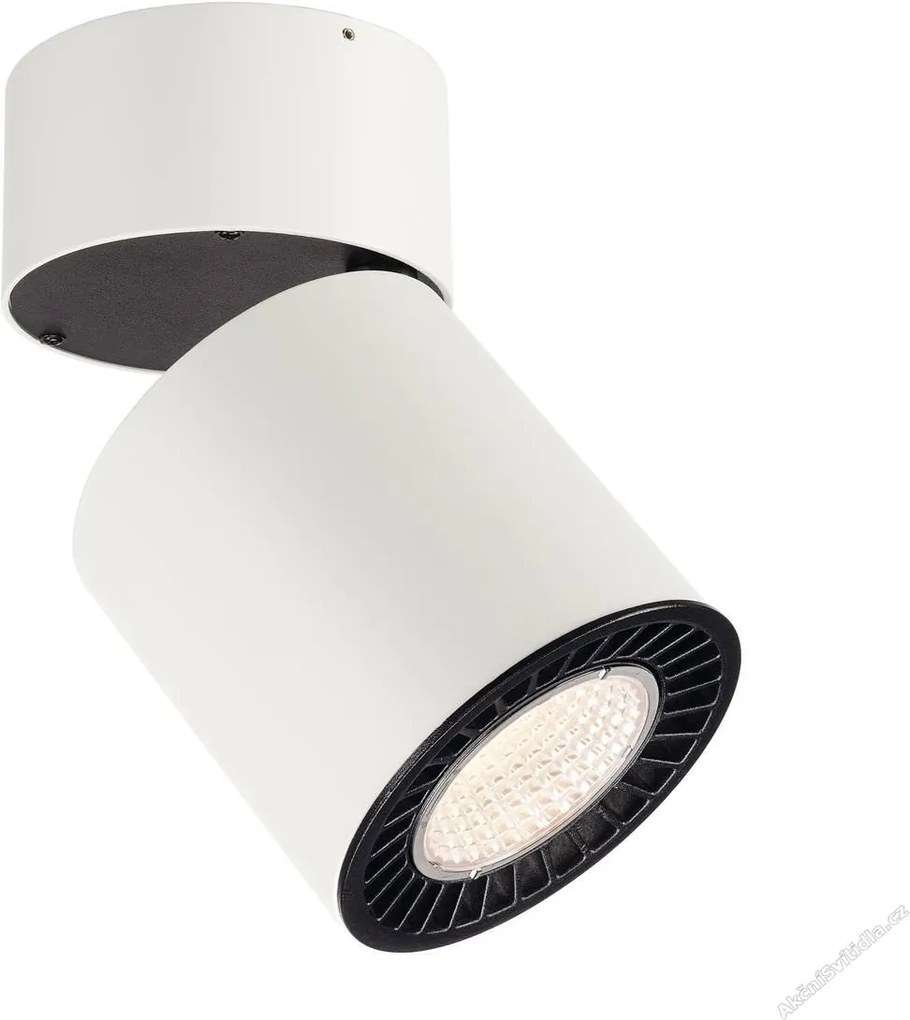 LA 118131 Stropní svítidlo SUPROS CL, kulaté, bílé, 4000 lm, 3000K, LED SLM, reflektor 60° - BIG WHITE