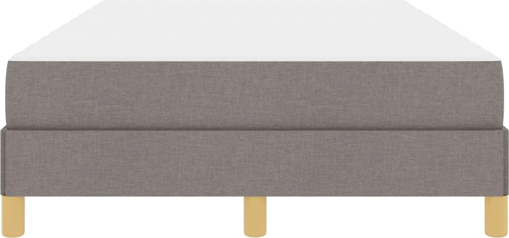 Postel s boxspringem Taupe 120 x 190 cm textil 3398553