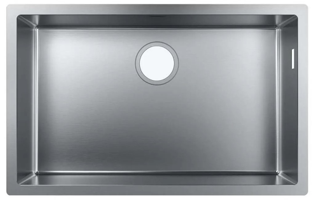 Hansgrohe - Podstavný dřez S719-U660, nerezová ocel 43428800