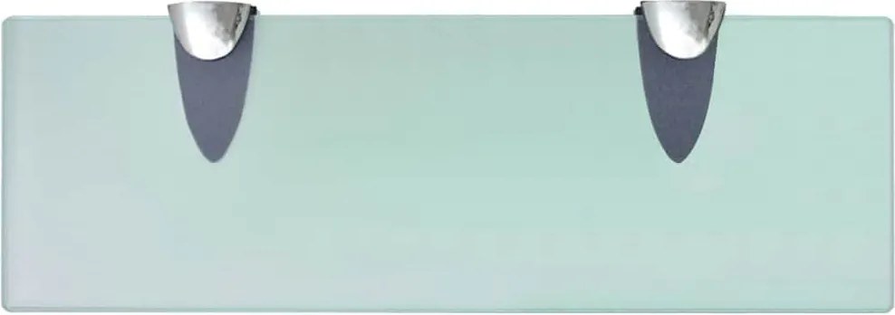 Plovoucí police 2 ks sklo 30 x 10 cm 8 mm 3051494