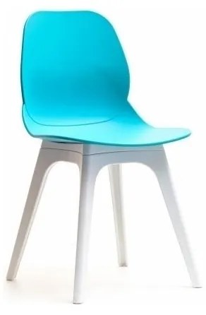 design4life Moderní jídelní židle SWEN Tyrkysová