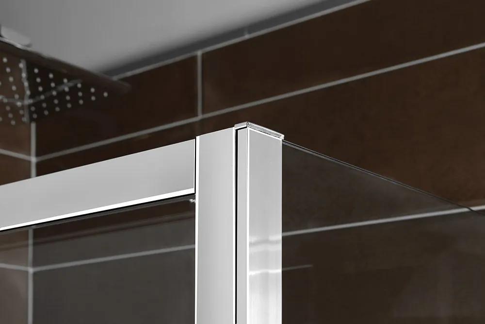 Polysan DEEP sprchové dveře 1400x1650mm, čiré sklo MD1416