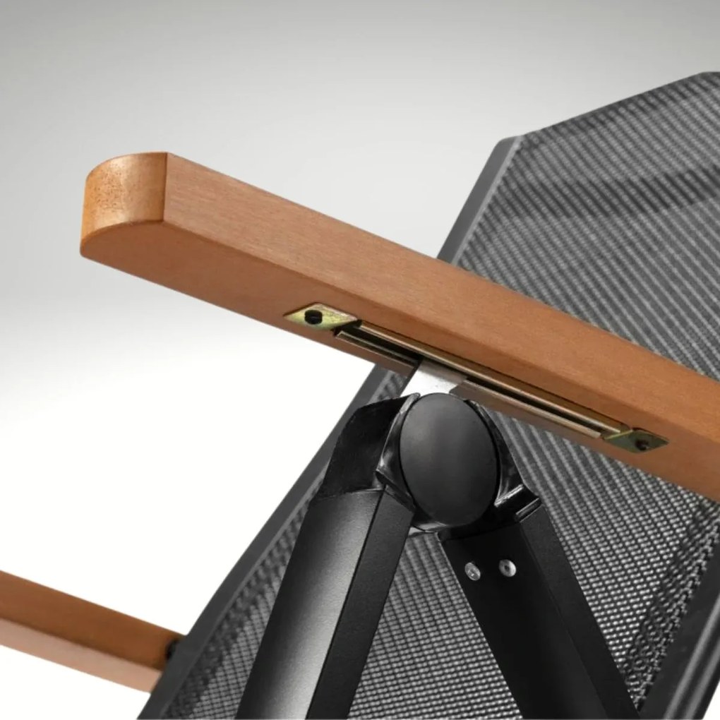 Vikio Zahradní jídelní set 140x80 pro 6 osob přírodní VZS210P6