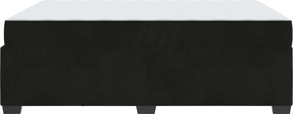 Rám postele s matrací Černá 140 x 200 cm textil 3399292