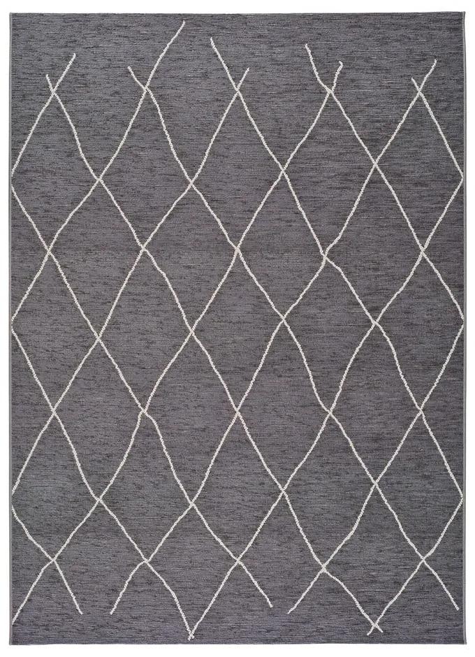 Šedý venkovní koberec Universal Sigrid, 130 x 190 cm