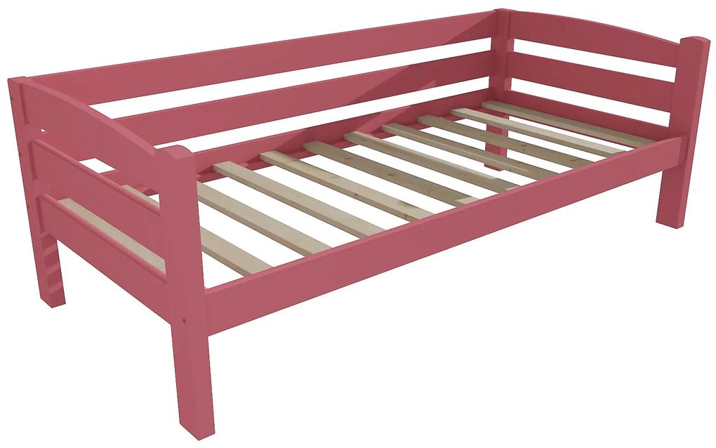 Vomaks Dětská postel DP 010 Rozměr: 80 x 160 cm, Barva: barva růžová