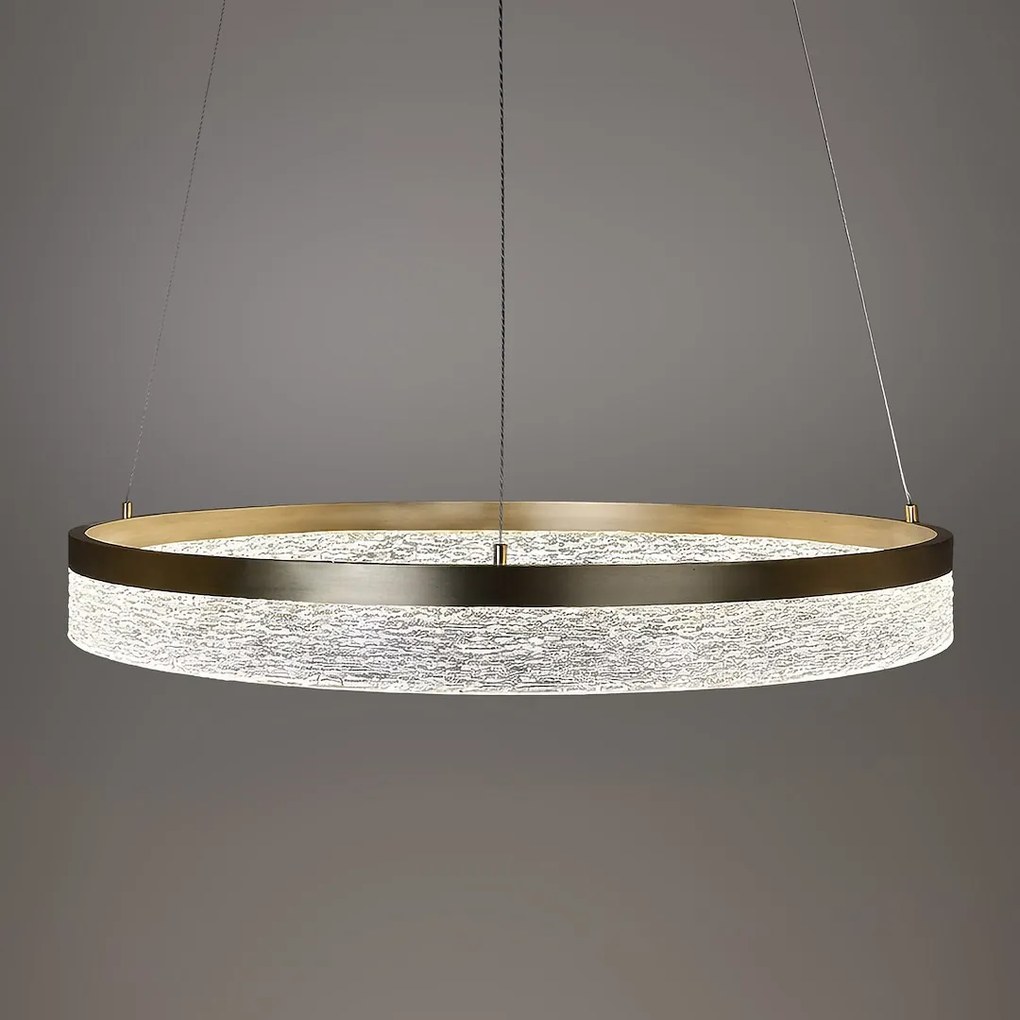 Závěsné LED svítidlo Gala, 1x LED 25w, 4000k, g