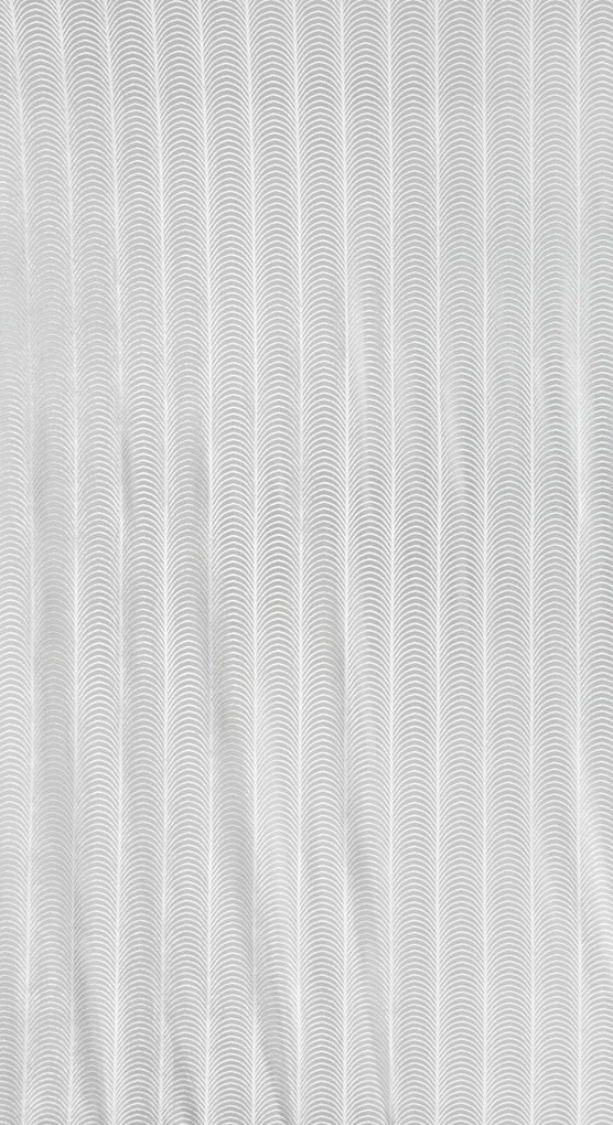 ZÁVĚS NA KROUŽCÍCH KAMILA 140X250 CM BÍLÁ