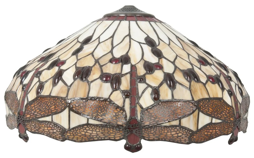 Stínidlo Tiffany Dragonfly yellow - Ø 49*28 cm