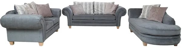 Sedací souprava Salvator 3+2+otoman Ridgevalley Bigsofa