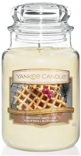 Yankee Candle vonná svíčka Belgian Waffles Classic velká
