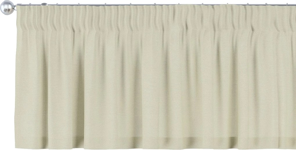 Krátký závěs na řasící pásce barva zelená