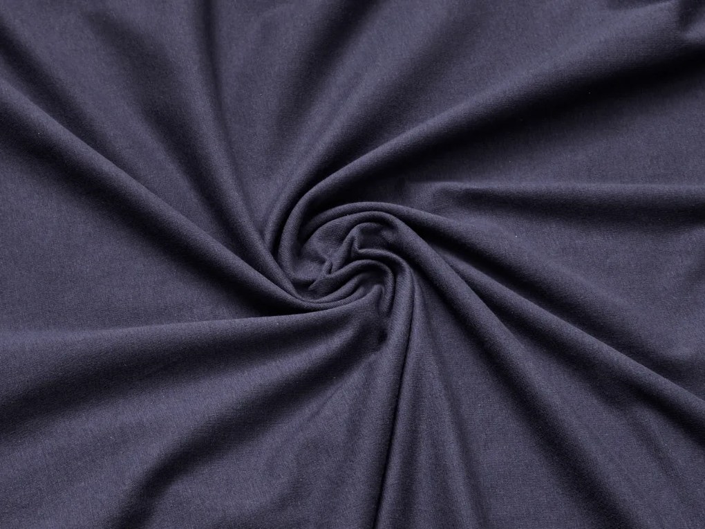 Jersey prostěradlo EXCLUSIVE tmavě modré Rozměr: 220x200