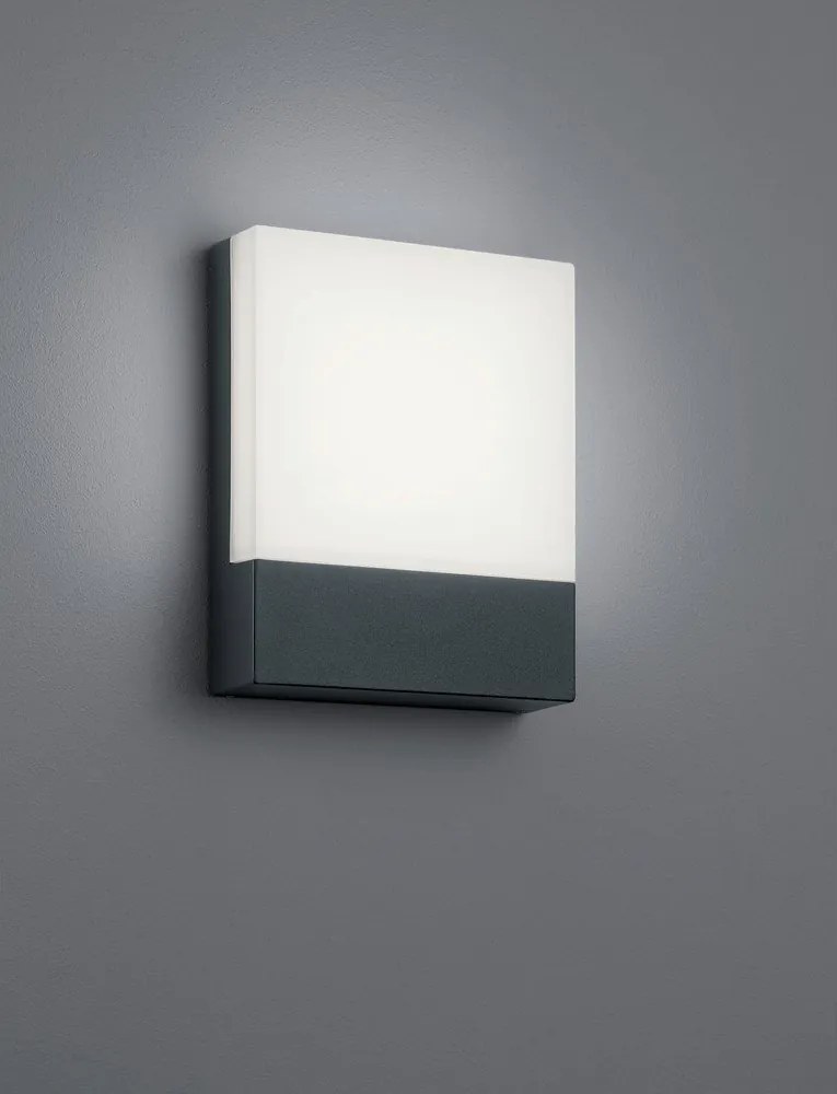 LED nástěnné venkovní svítidlo (výška 20 cm) Pecos – Trio