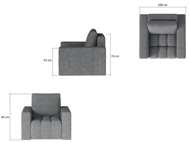 Eltap sestava LAZARO potahový materiál: standard