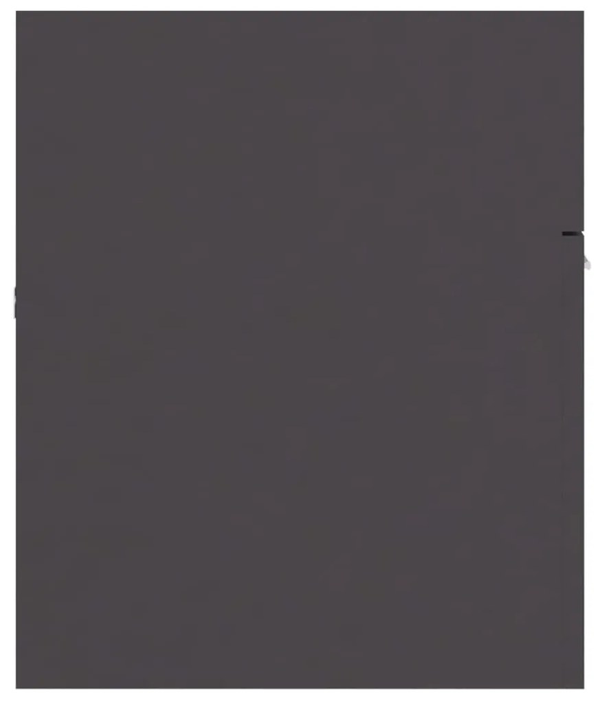 Skříňka pod umyvadlo šedá 100 x 38,5 x 46 cm dřevotříska - Default Title