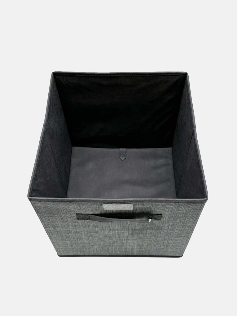 Sinsay - Skládací úložný box s rukojetí a víkem - šedá