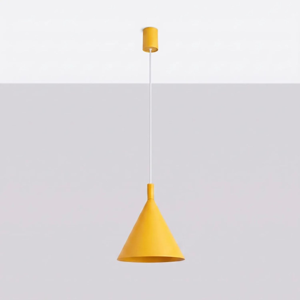 Sollux Lighting Závěsné svítidlo NOX 25 žluté