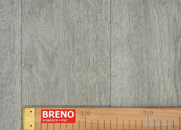 Breno PVC POLARIS Monterey Oak 976M – šedé dřevo, šíře 400 cm