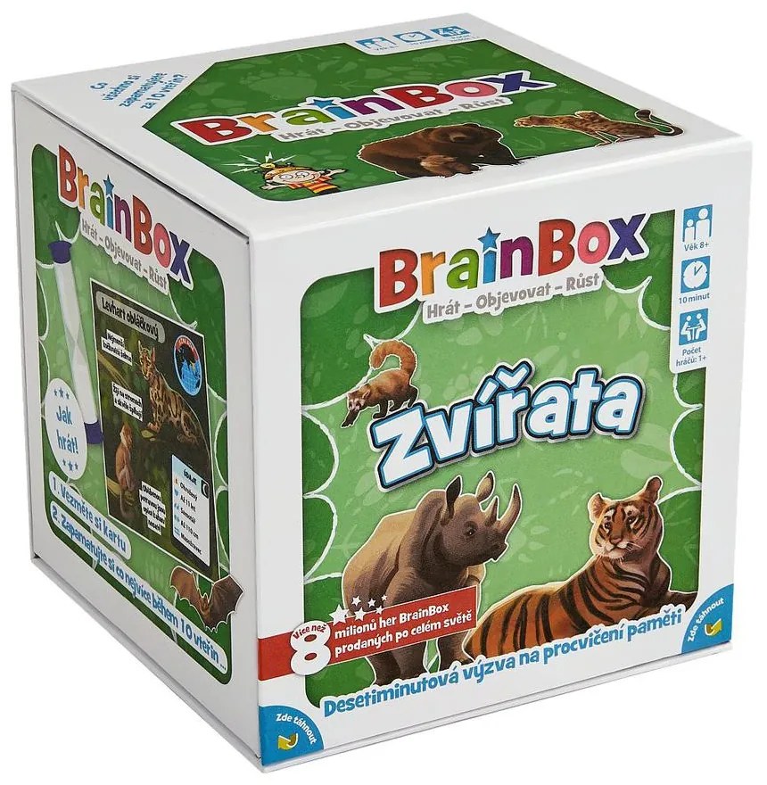 Asmodee BrainBox CZ - zvířata