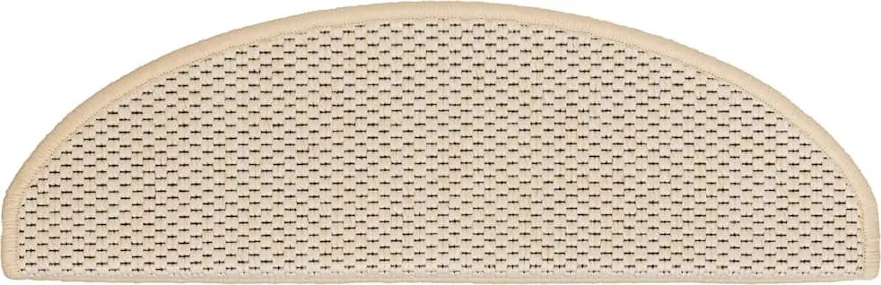 Samolepicí rohože na schody Sisal-Look 30 ks 65x21x4 cm Berber 3365881