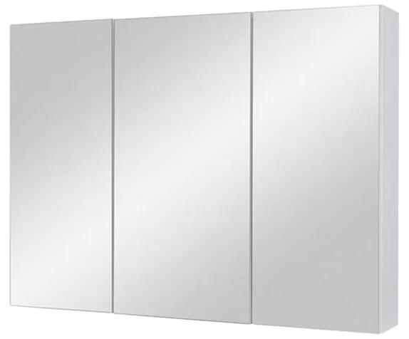 A-Interiéry Ticiano 80 ZS zrcadlová skříňka závěsná bez osvětlení bílá