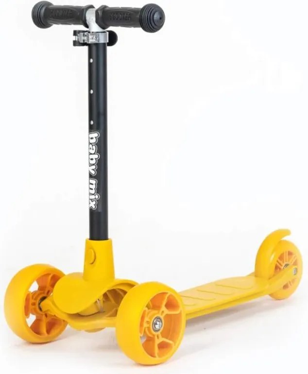 Dětská koloběžka Baby Mix Prime žlutá