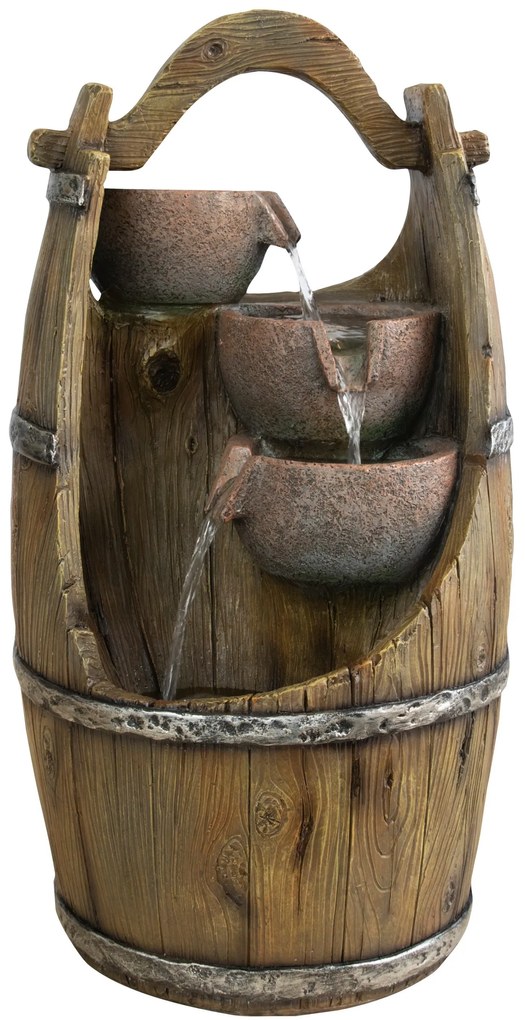 Zahradní fontána BestBerg EF-18 / polyresin / 37 x 34,5 x 70,5 cm