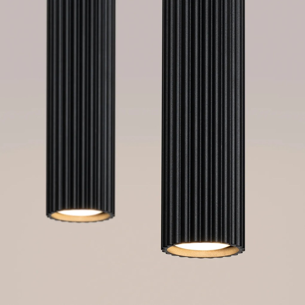 Sollux Lighting Závěsné svítidlo KARBON 2 Černá