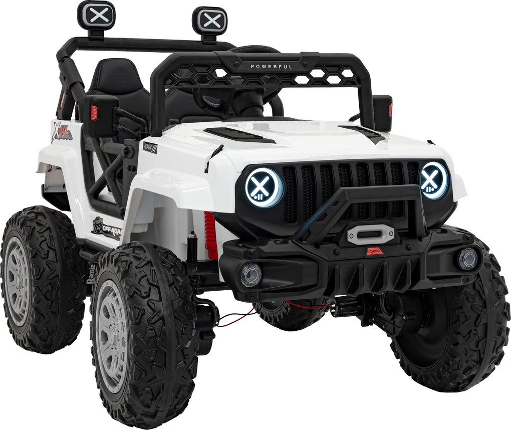 Ramiz Dětské elektrické auto OFF ROAD Speed Bílé