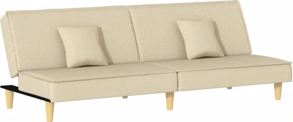 vidaXL Rozkládací pohovka textil [351904] Barva: Tmavě šedá