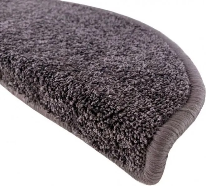 Vopi Nášlapy na schody Capri šedý půlkruh, samolepící - 24x65 půlkruh (rozměr včetně ohybu)