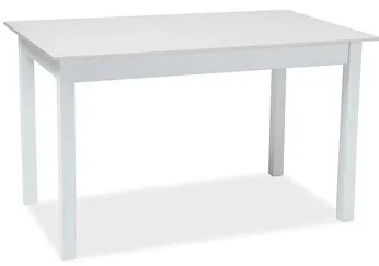 Rozkládací jídelní stůl HORACY 100x60 bílý mat