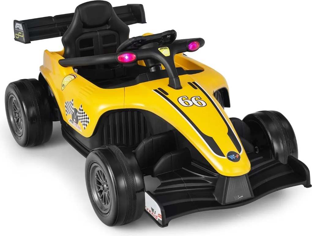 Costway Toddler Electric Car 12 V Dětské auto Batole elektrické závodní auto