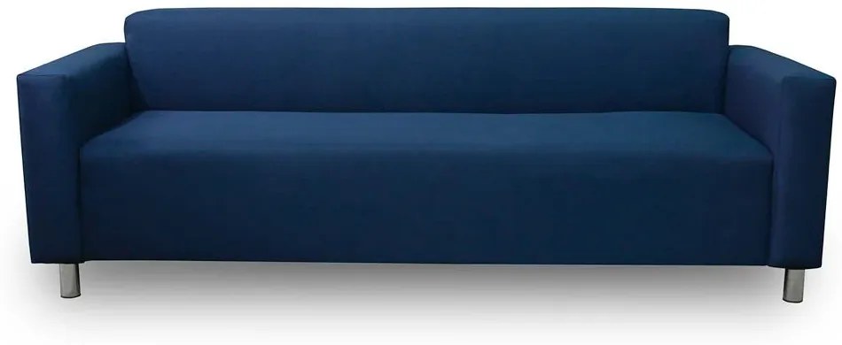 MEBLE ROBERT VINCENZA 3 pohovka modrá 202 x 78 x 80 cm