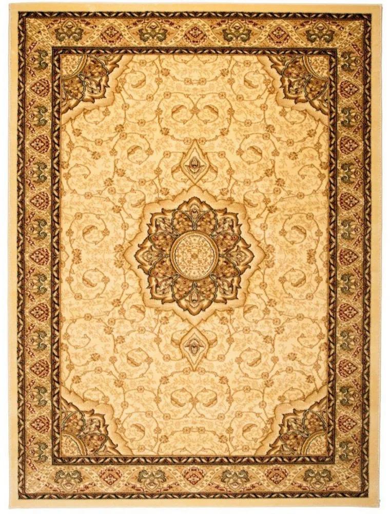Kusový koberec klasický vzor 2 béžový 250x300cm