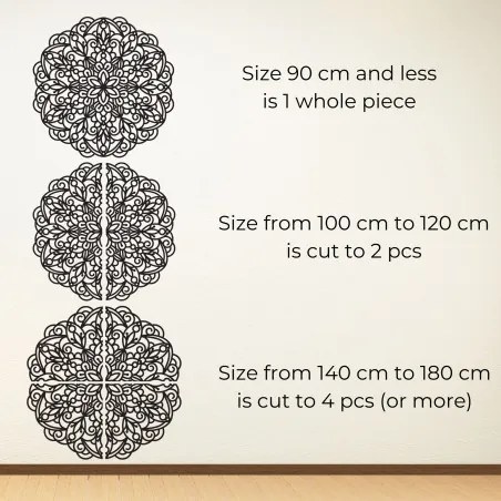 Dřevěná nástěnná dekorace mandala I SENTOP PR0248