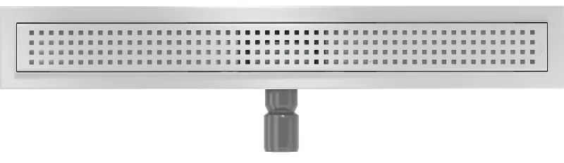 Mexen Flat nerezový sprchový žlab 50 cm vzor M08, 1025050-15