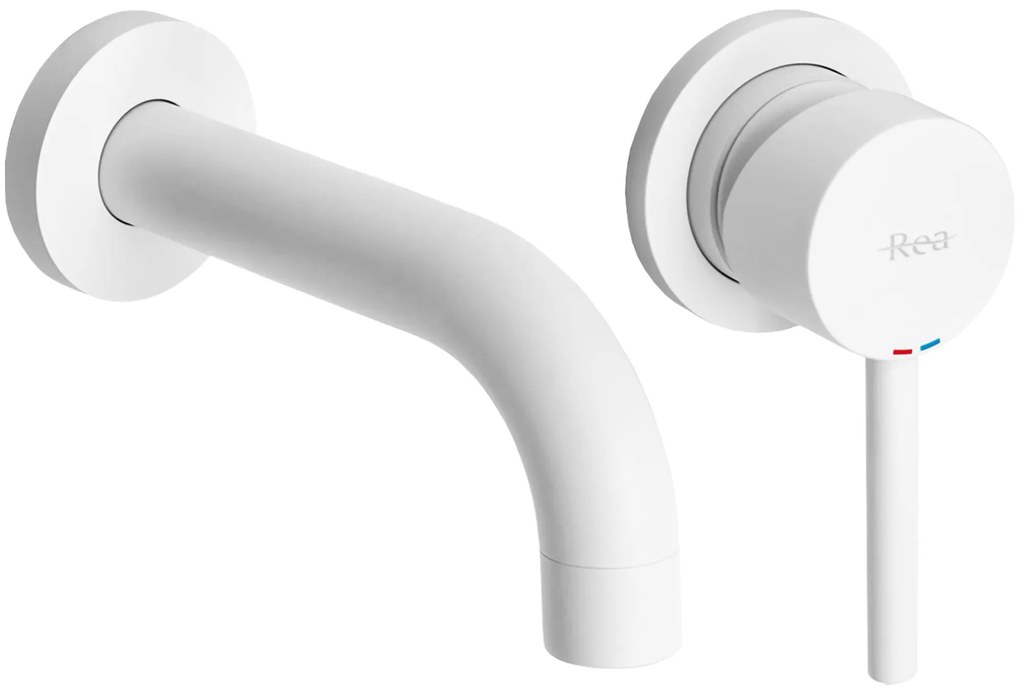 Baterie pod omítku Rea Lungo White Mat + BOX