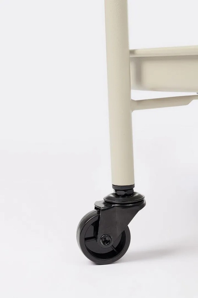 BIZZOTTO Zahradní vozík AUSTIN krémový ø44,5 cm